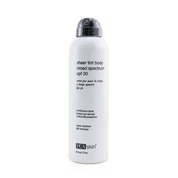 PCA Skin Sheer Tint Body Broad Spectrum SPF 30 (Continuous Spray Tinted ...