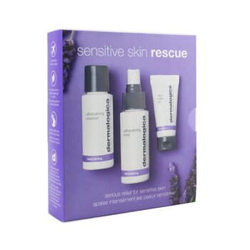 Dermalogica - Sensitive Skin Rescue Kit: UltraCalming Cleanser 50ml/1 ...