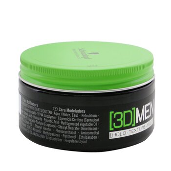 Schwarzkopf - [3D] Men Molding Wax 100ml/3.38oz - Styling Hair Wax ...