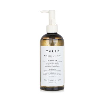 THREE Full Body Wash AC 300ml/10.1oz | Strawberrynet INEN