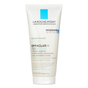La Roche Posay Effaclar H Iso Biome Soothing Cleansing Cream 200ml ...