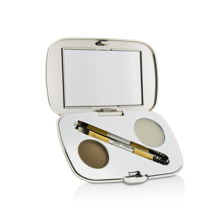 Jane Iredale - GreatShape Eyebrow Kit (1x Brow Powder, 1x Brow Wax, 1x ...