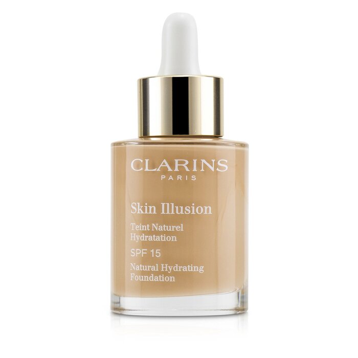 Clarins - Skin Illusion Natural Hydrating Foundation SPF 15 # 107 Beige ...