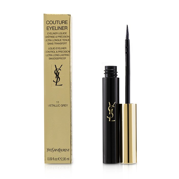 Yves Saint Laurent Couture Liquid Eyeliner, 11 Metallic Grey 2.95ml/0 ...