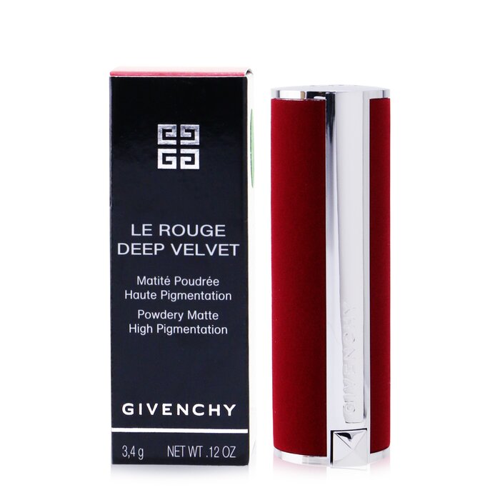 Givenchy - Le Rouge Deep Velvet Lipstick - # 19 Rouge Santal - צבע ...