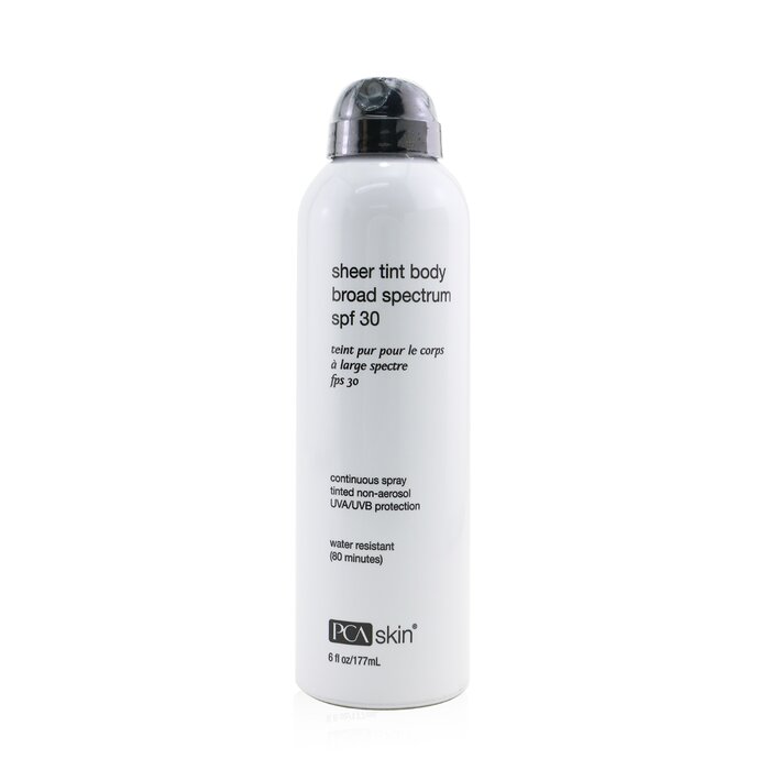 PCA Skin Sheer Tint Body Broad Spectrum SPF 30 (Continuous Spray Tinted ...