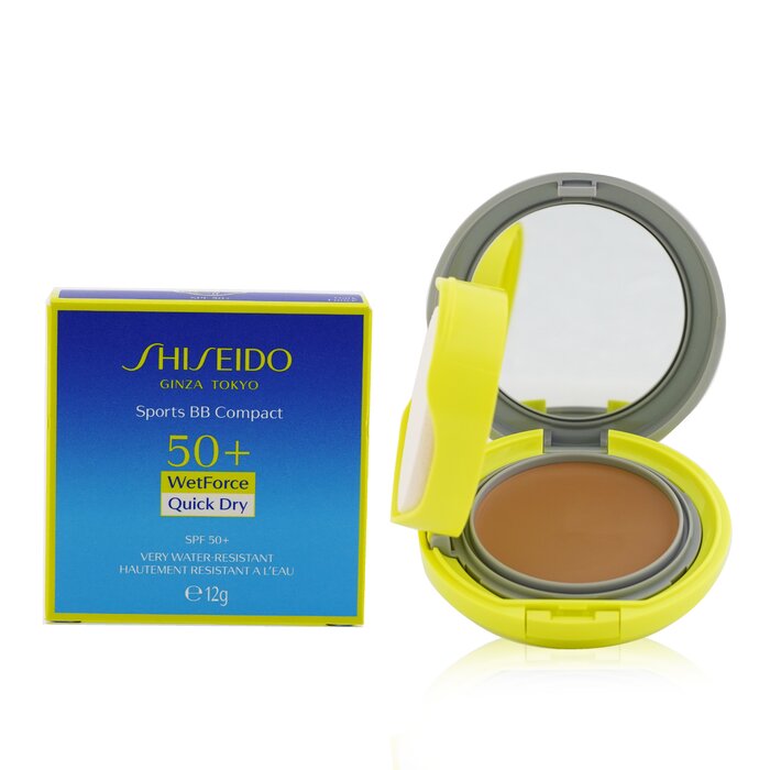 Shiseido - Sports BB Compact SPF50 - # Medium Dark - Foundation ...