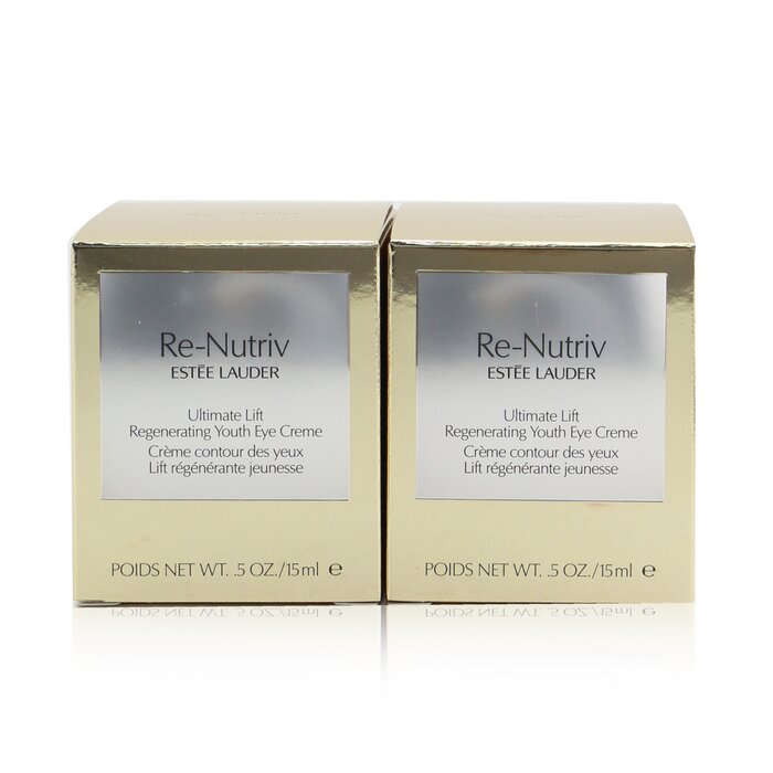 Estee Lauder - Re-Nutriv Ultimate Lift Regenerating Youth Eye Creme Duo ...