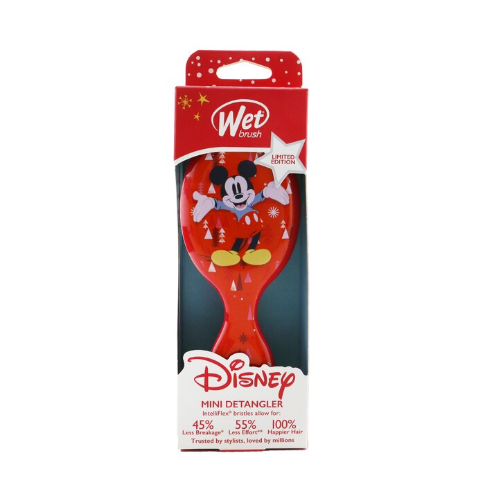 Wet Brush Mini Detangler Disney Classics, Mickey & Minnie and Trees Red ...