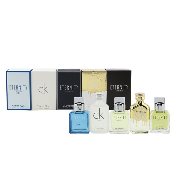 Calvin Klein Miniature Coffret: CK One 10ml + Eternity 10ml + CK One ...