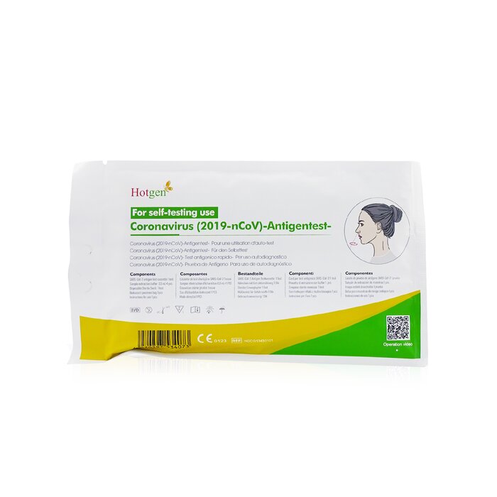 Hotgen Coronavirus (2019-nCoV) Antigentest Self Testing Kit 50 Test ...