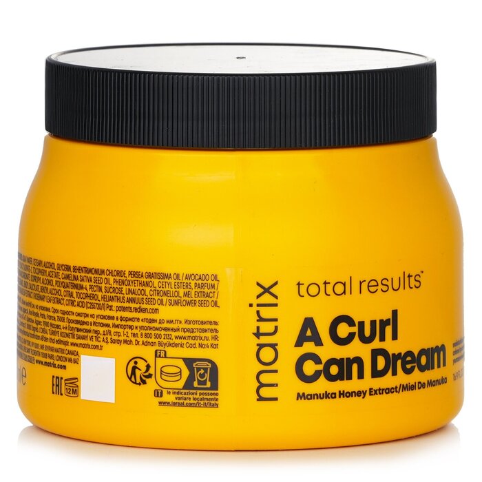 Matrix Total Results A Curl Can Dream Cream 500ml/16.9oz ...