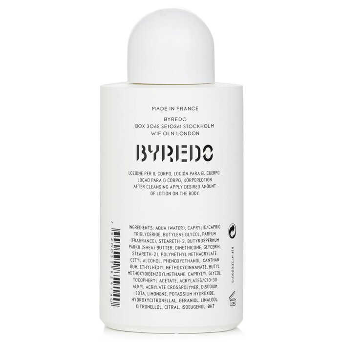 Byredo La Tulipe Body Lotion 225ml/7.6oz | סטרוברינט IL