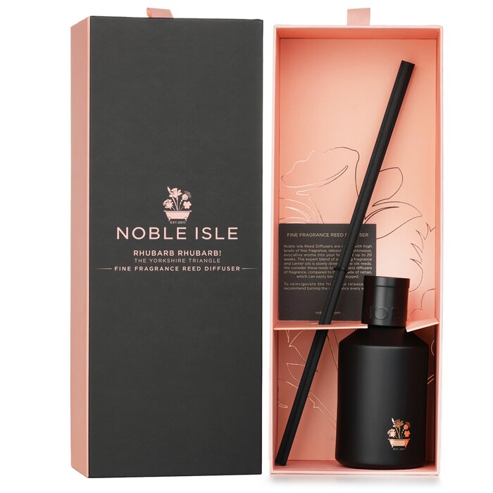 Noble Isle Rhubarb Rhubarb Fine Fragrance Reed Diffuser 180ml/6.34oz | Strawberrynet USA